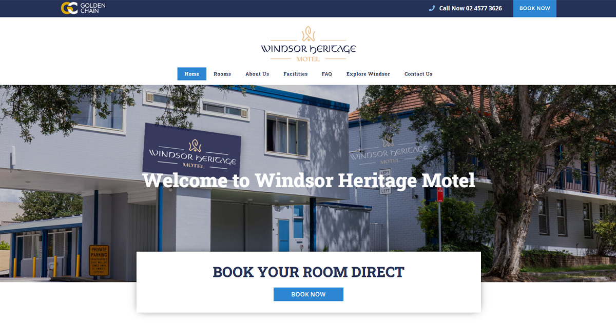 Your Home Away from Home in Windsor | Windsor Heritage Motel, NSW